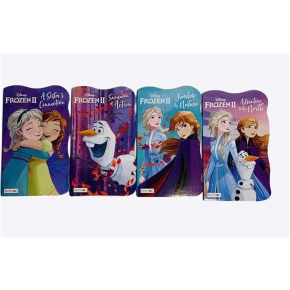 Other | Disney Frozen Board Books Set Of 4 Shaped Board Books | Poshmark